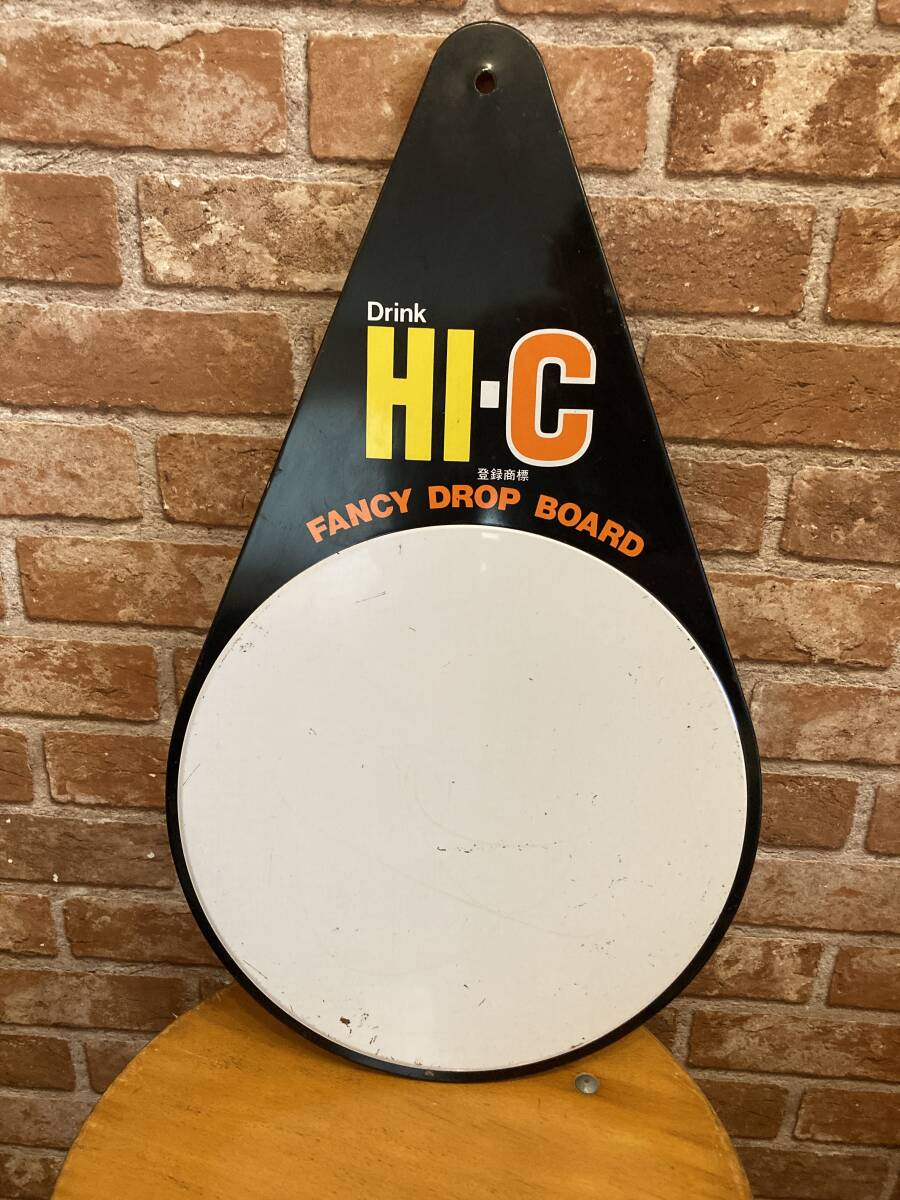 Yahoo!オークション - ホーロー看板/HI-C/ハイシーオレンジ/昭和レトロ...