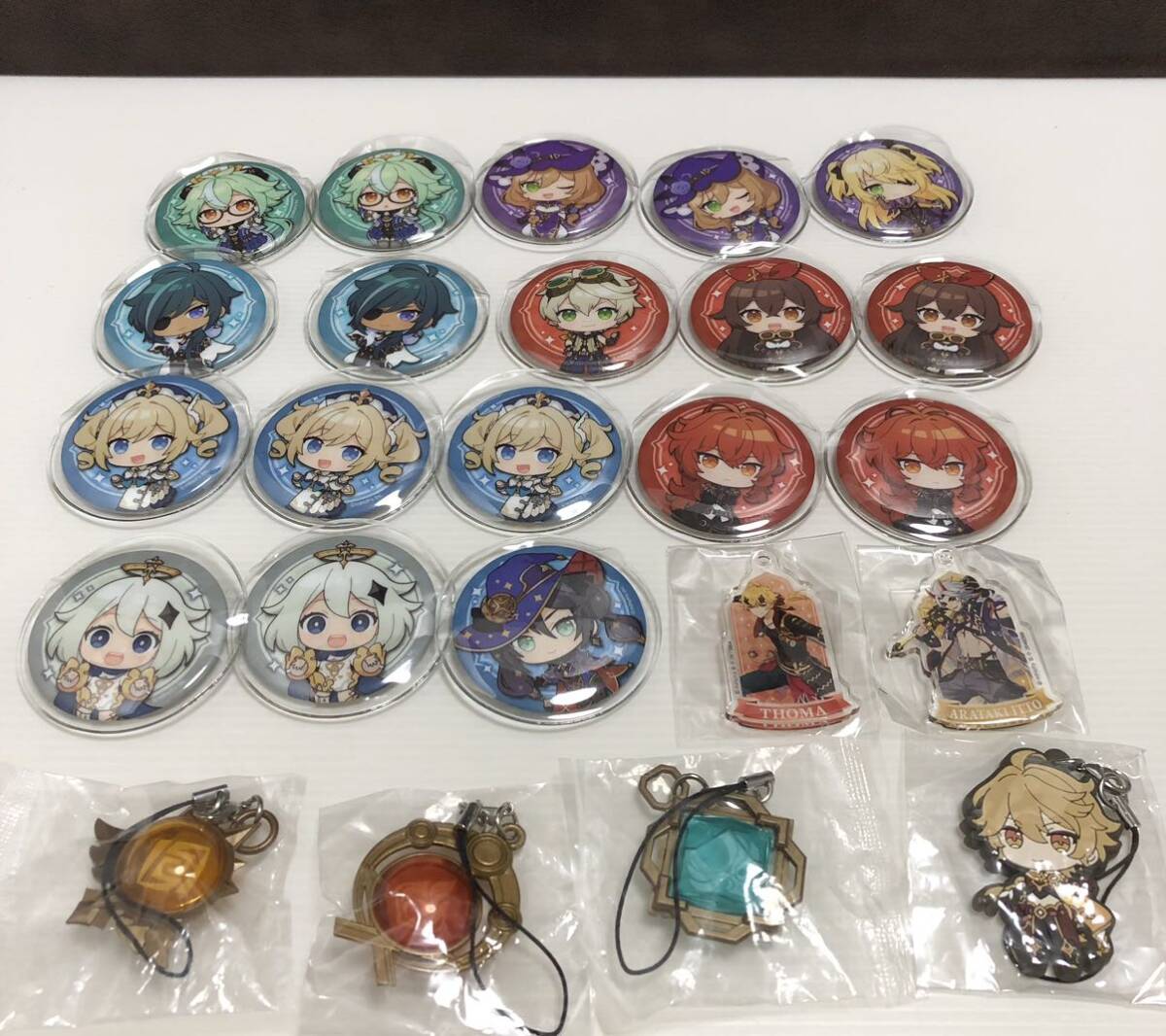 Yahoo!オークション - m410-0354-15 原神 グッズ まとめ売り 神の目ス...