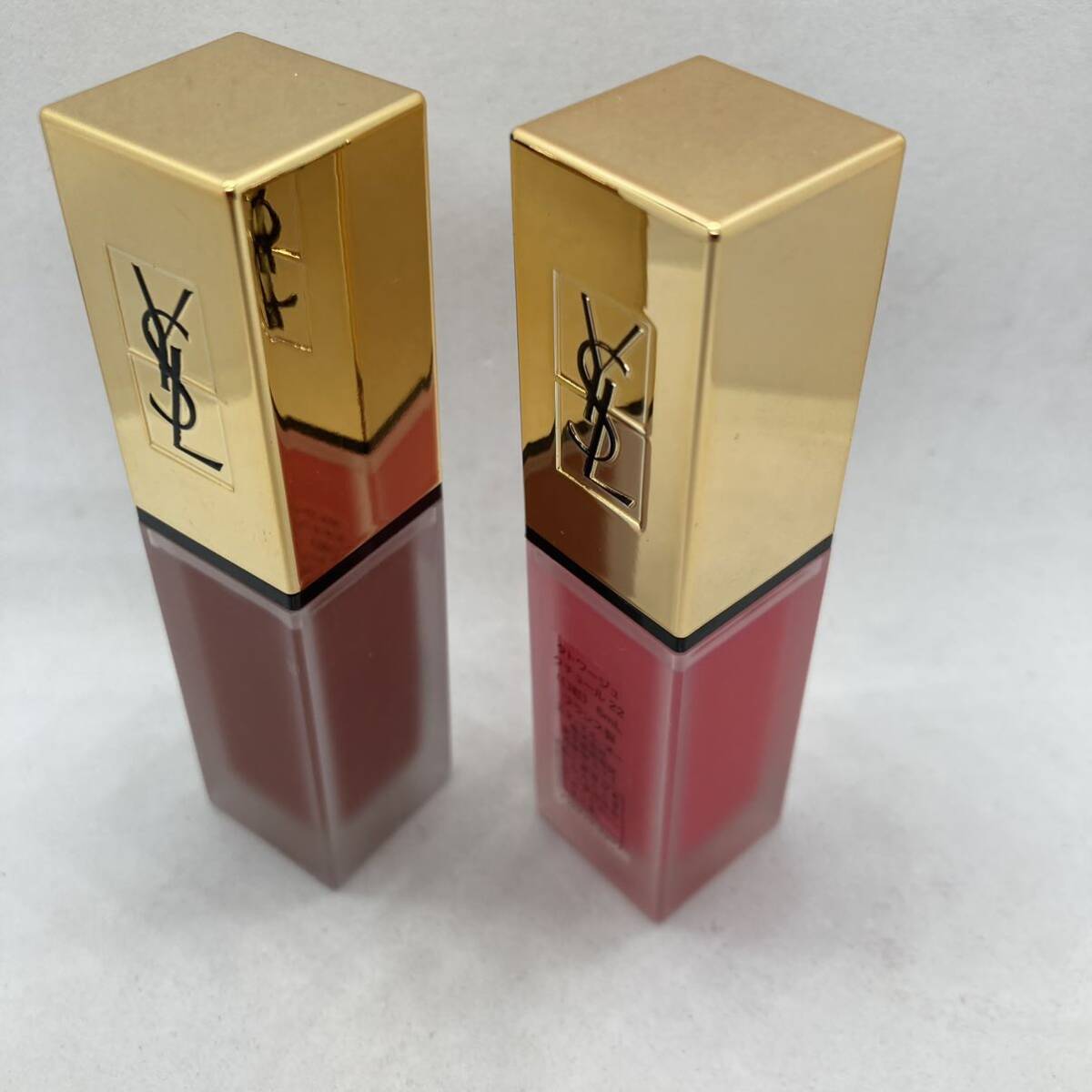 463-0099 YVES SAINT LAURENT イヴ サンローラン 口紅 ルージュ タトワージュクチュール 23 22 6ml 2本セット(口紅)｜売買されたオークション情報 ...