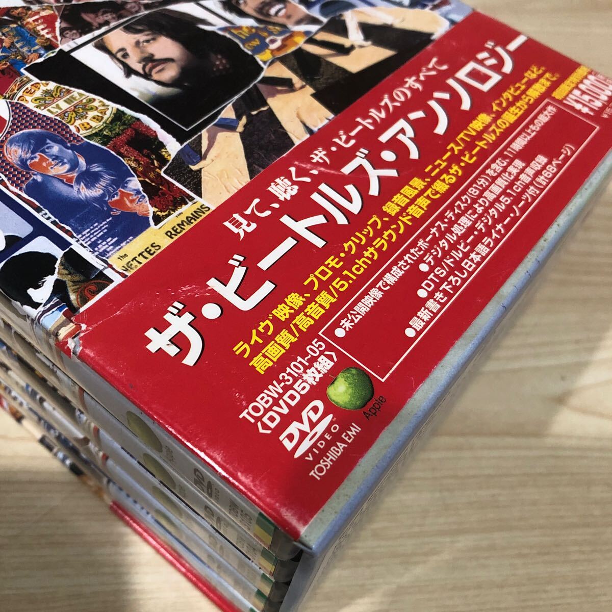 Yahoo!オークション - SNR240813 ザ・ビートルズ・アンソロジー DVD-BO...