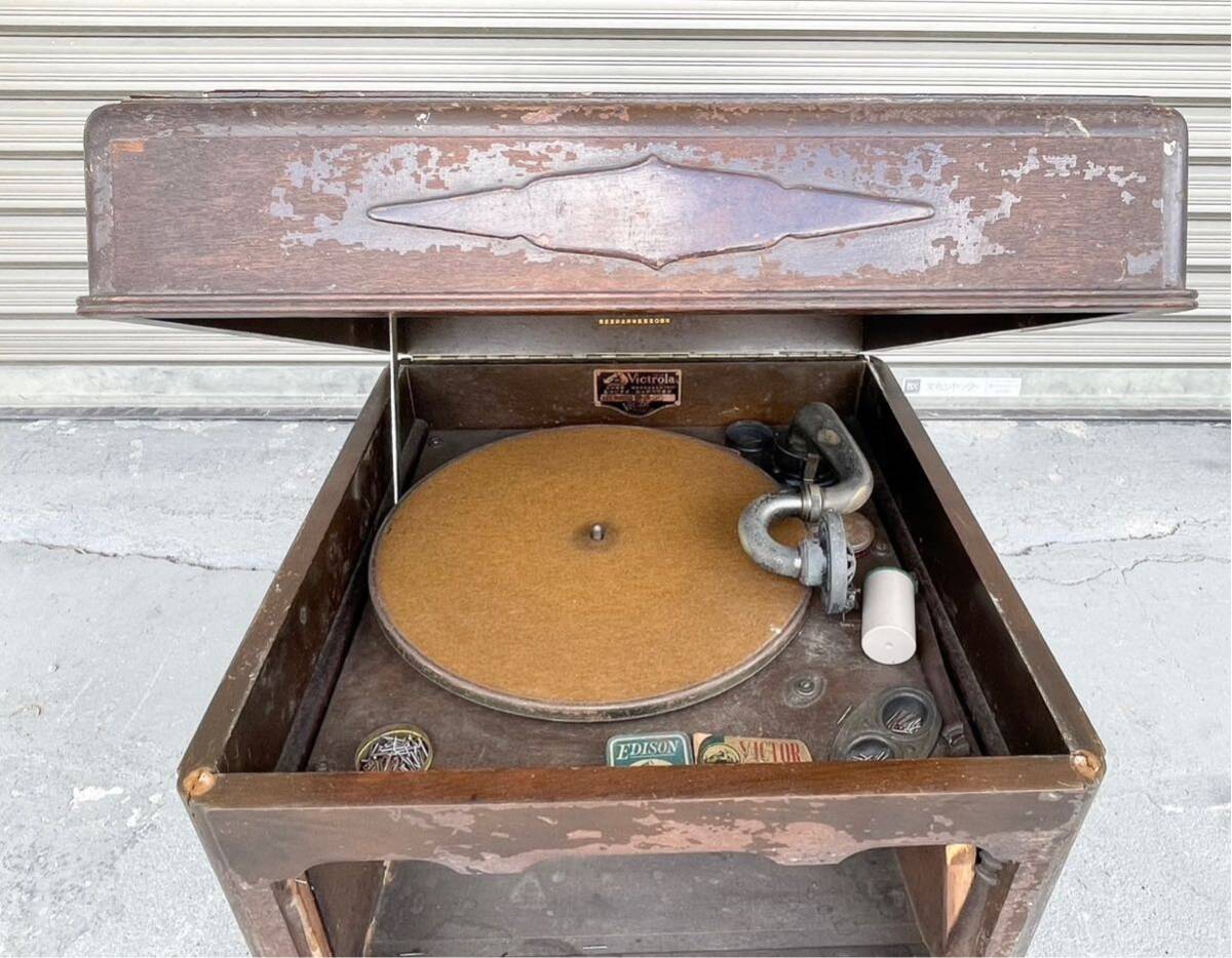 Yahoo!オークション - 希少 当時物 Victor 日本ビクター Victrola ビク...