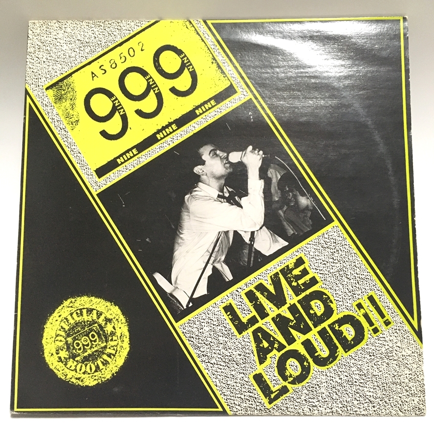 Yahoo!オークション - 【 LP 】999 Live And Loud Nine Nine Nine Powe...