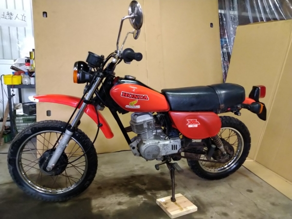 Yahoo!オークション - 【レストアベース】HONDA XL80S (HD04) （改）難...