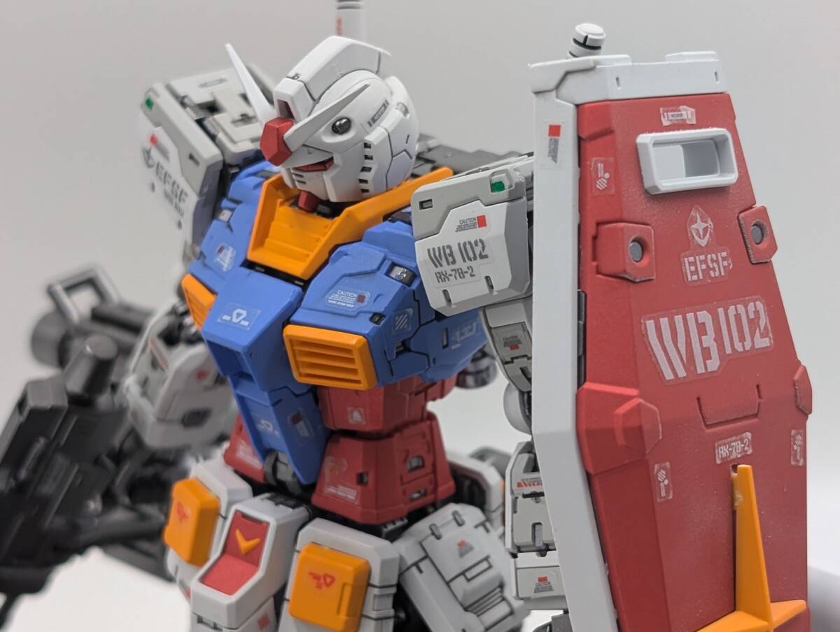 Yahoo!オークション - RG 1/144 RX-78-2 ガンダム Ver2.0 塗装済み完成品