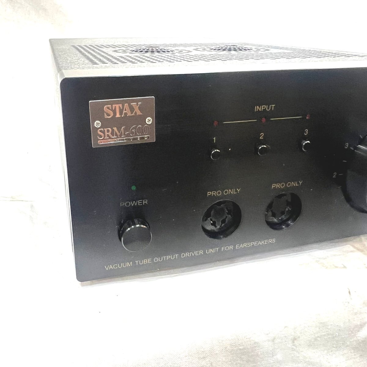 Yahoo!オークション - 希少 STAX SRM-600 LIMITED 600台限定 真空管 ヘ...