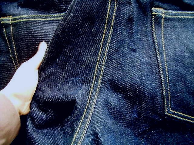 Yahoo!オークション - 即決[W42]濃紺 児島ジーンズ 23oz ヘビーオンス...