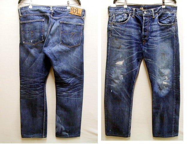 Yahoo!オークション - 即決[W36]RRL USA製 TUSCON LOW STRAIGHT ロー...