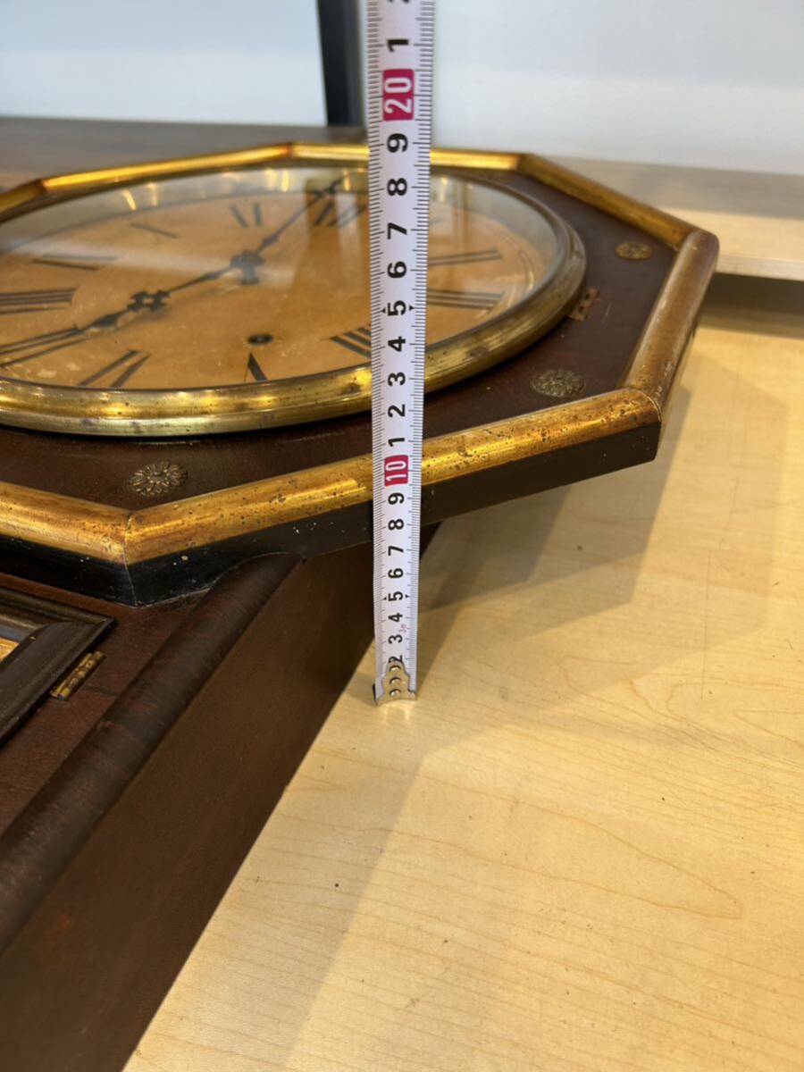 Yahoo!オークション - 錬E 518 new heven 古時計 ゼンマイ式 ゼンマイ...