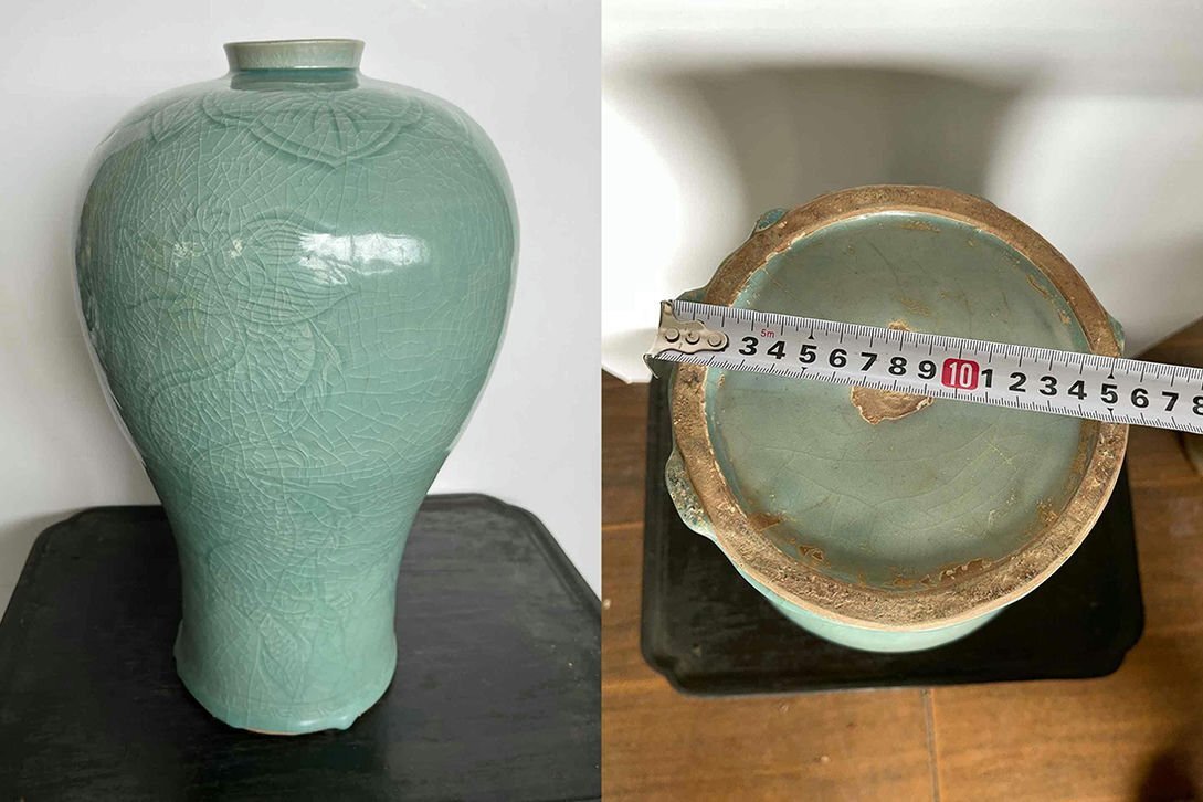 Yahoo!オークション - 渡鶴羽 P419珍品旧蔵 朝鮮 高麗磁 朝鮮古陶磁器...