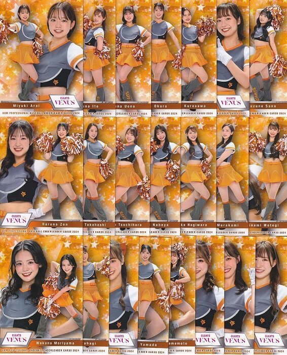 Yahoo!オークション - h51【2024BBM プロ野球チアリーダーカード】チー...