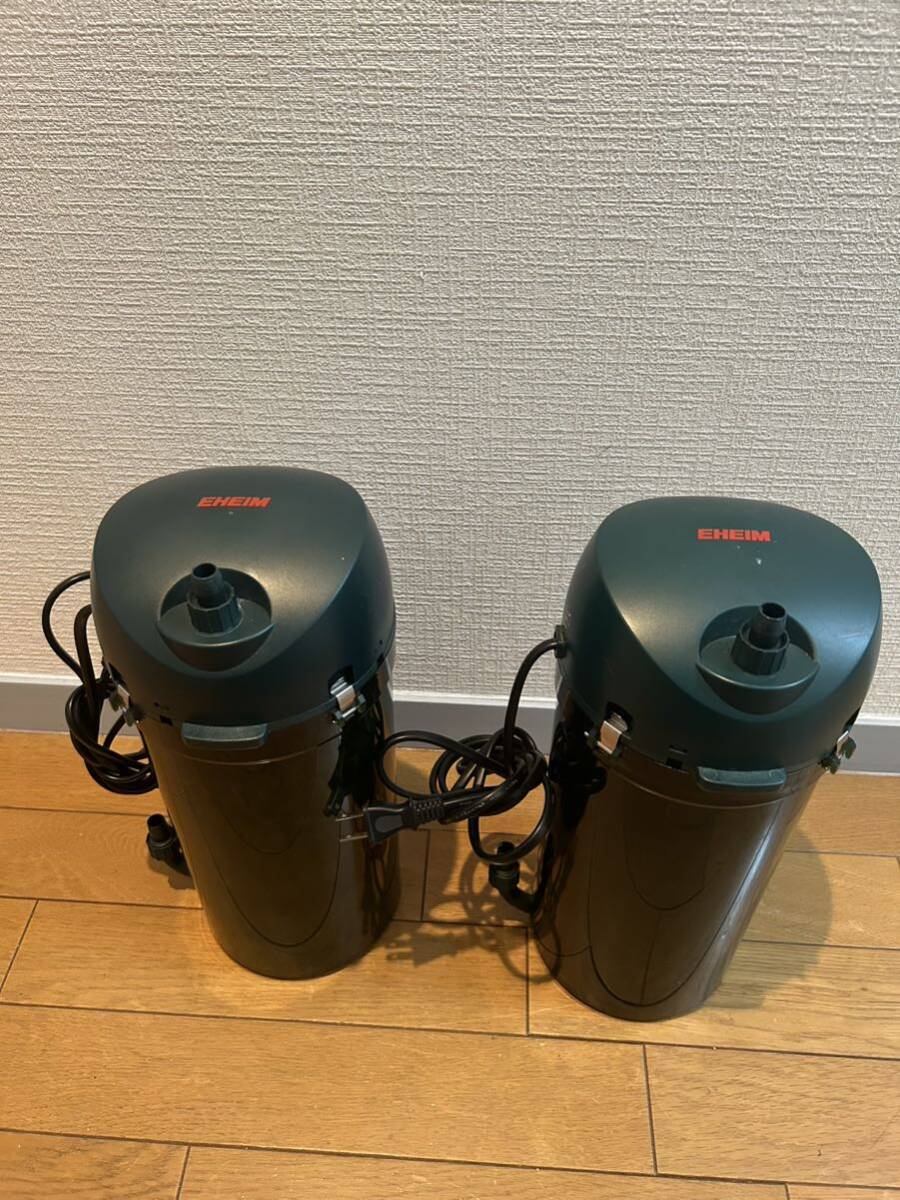 Yahoo!オークション - ろ材付き エーハイム 外部フィルター EHEIM 500 ...