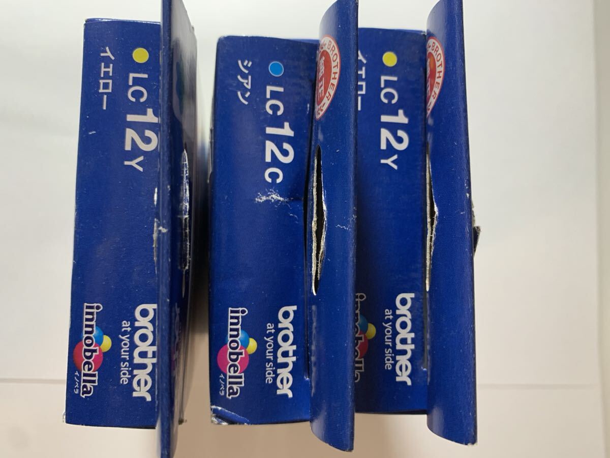 Yahoo!オークション - ブラザー インクカートリッジ イエロー LC12Y 2...