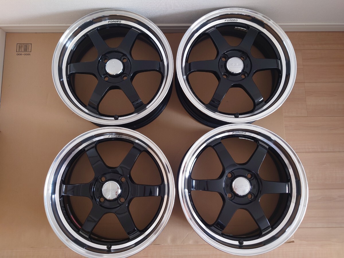 Yahoo!オークション - RAYS ボルクレーシング TE37 KCR 16インチ 6J +4...