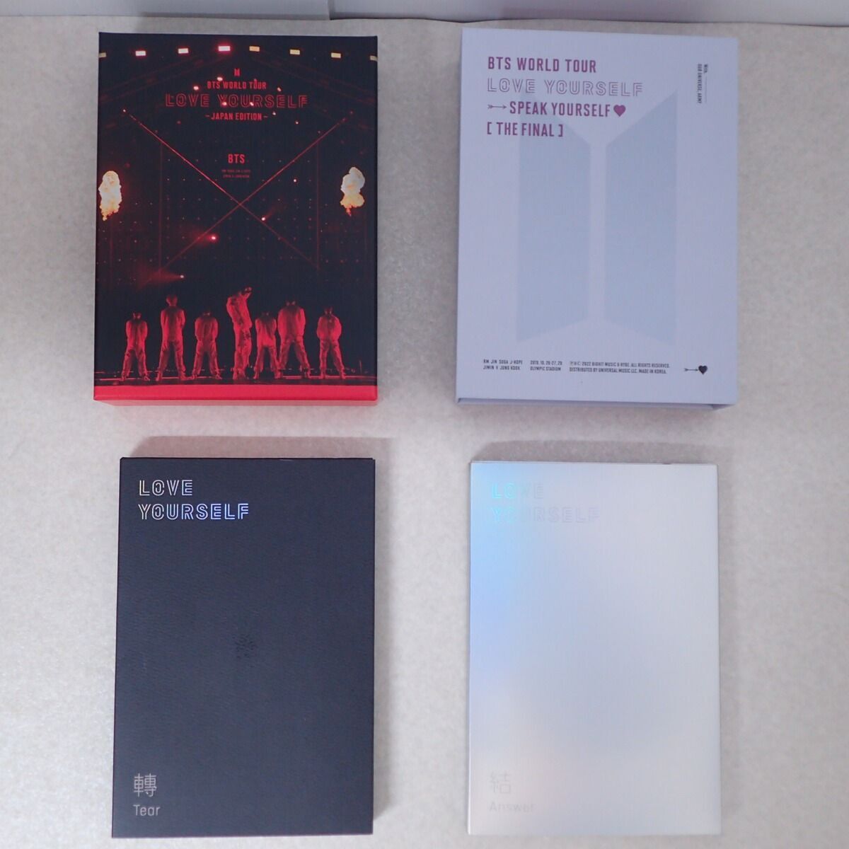 Yahoo!オークション - BTS 防弾少年団 DVD LOVE YOURSELF JAPAN EDITIO...