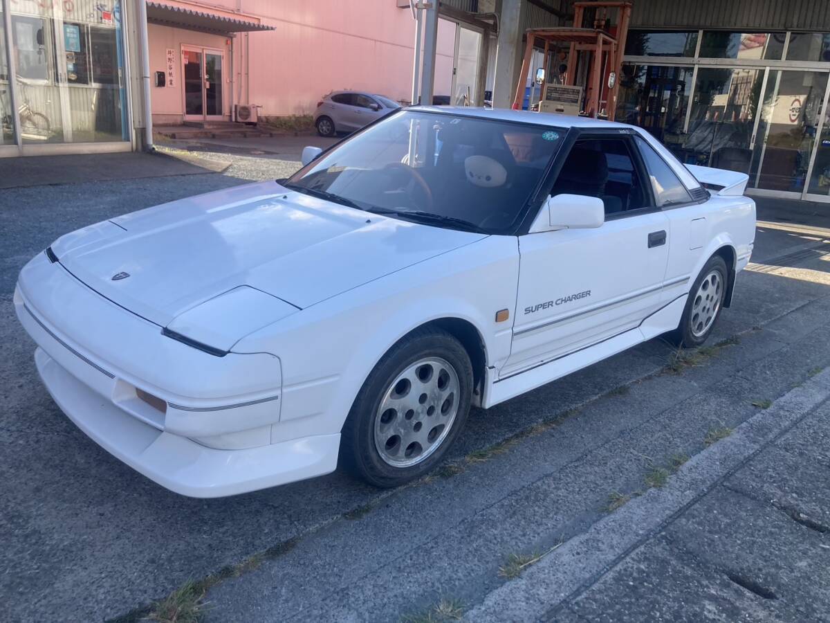 Yahoo!オークション - 昭和63年 AW11 MR2 希少 後期型 スーパーチャー...
