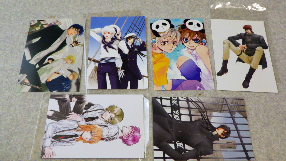 Yahoo!オークション - G099 新書館 女性向け作品ポストカードまとめて