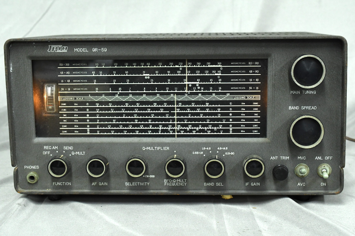 Yahoo!オークション - TRIO トリオ 9R-59 通信型受信機 アマチュア無線...