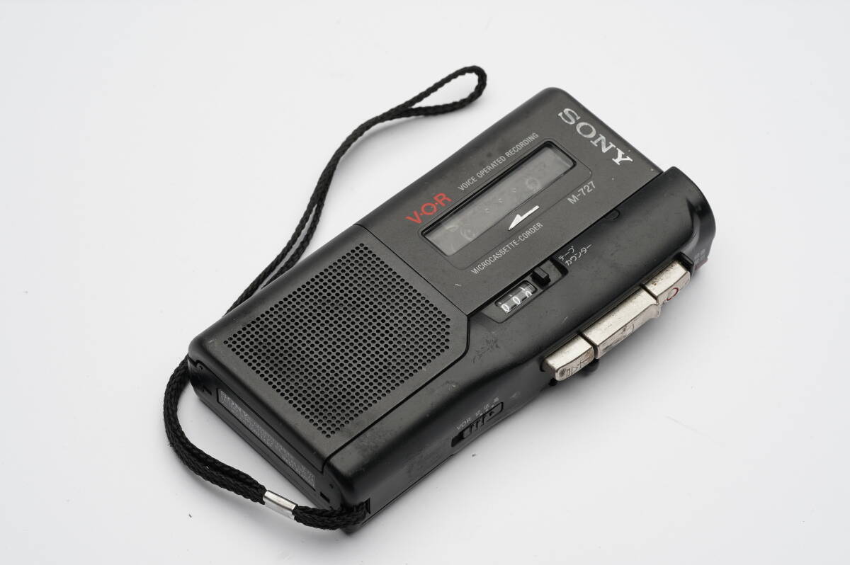 Yahoo!オークション - SONY M-727 マイクロカセットレコーダー ジャン...