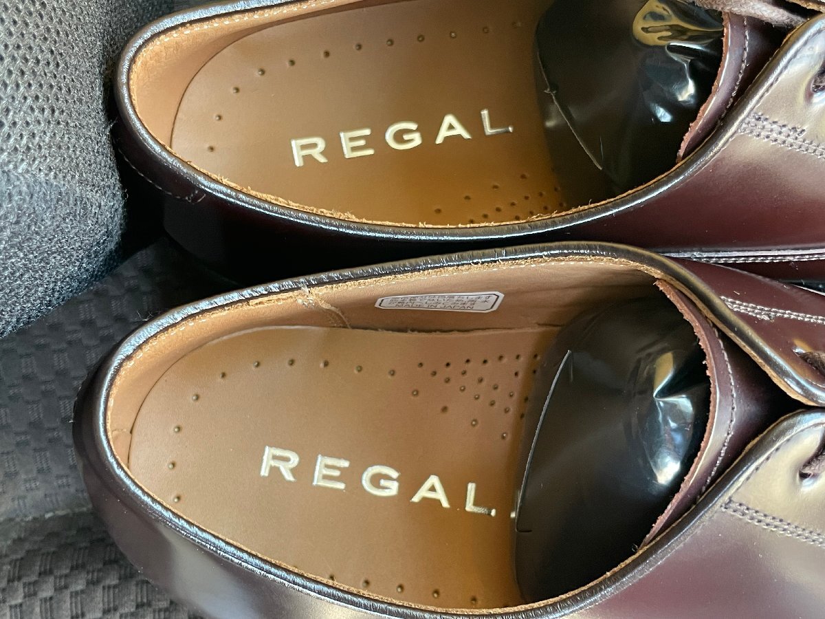 Yahoo!オークション - リーガル 315R キャップトゥ 靴 ブラウン 25.5㎝...