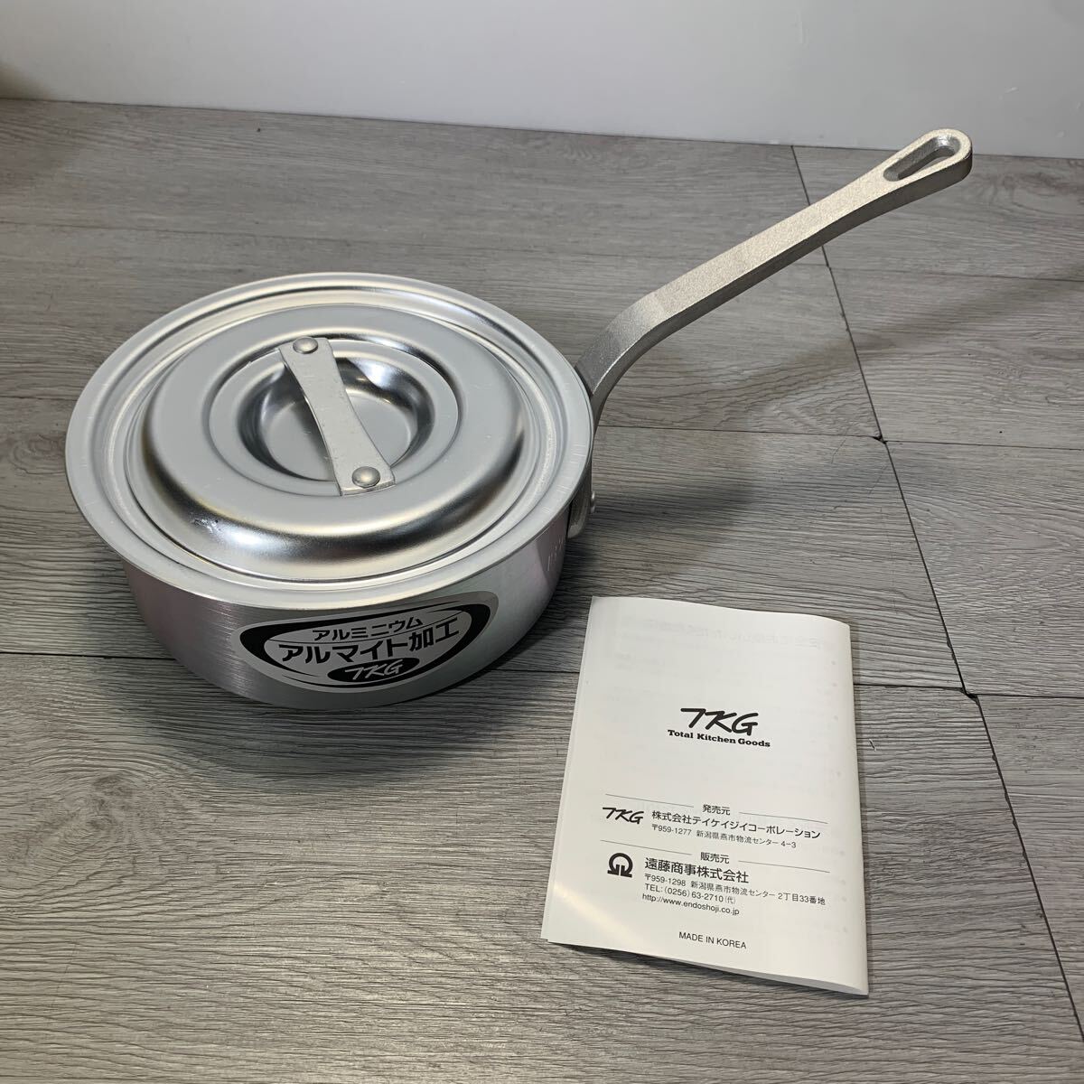 Yahoo!オークション - y082901m 遠藤商事 業務用 TKG 片手浅型鍋 18cm ...