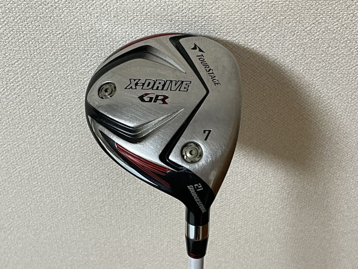 Yahoo!オークション - ブリヂストン ツアーステージ X-DRIVE GR 7W 21...