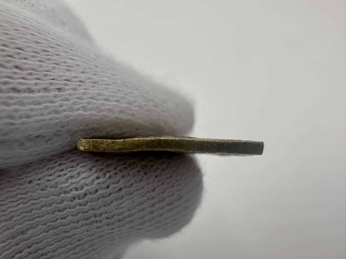 Yahoo!オークション - #1247 古銭 宝永一分判金 （乾字一分）2.33g