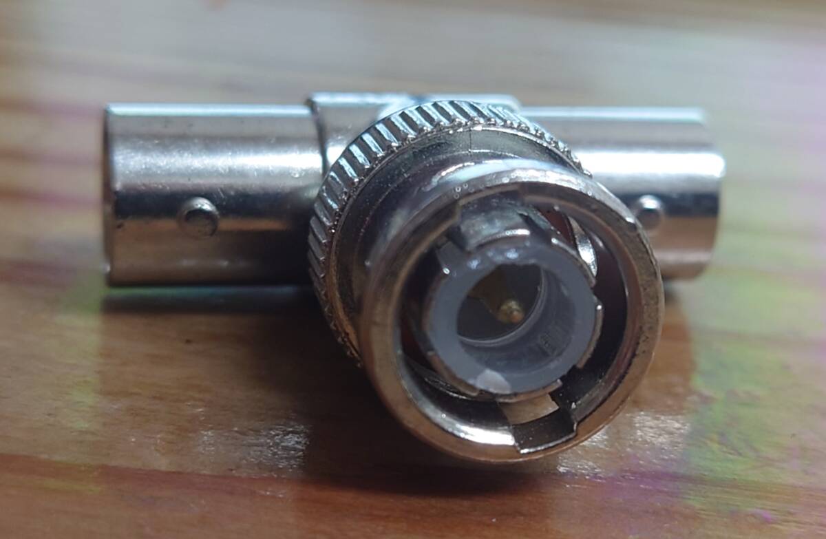 Yahoo!オークション - BNCアダプタ 同軸 BNC分岐 監視カメラコネクタ B...