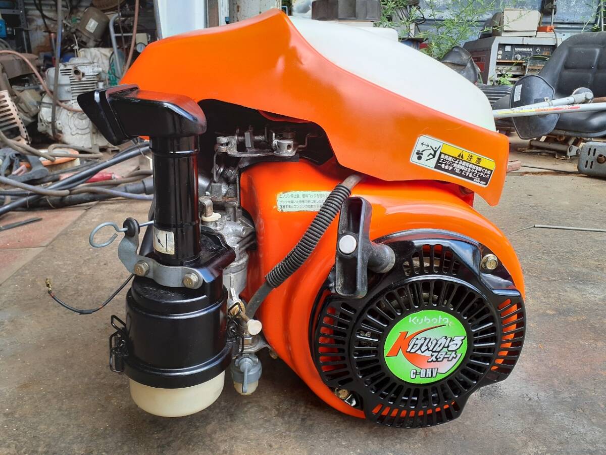 Yahoo!オークション - 良品 クボタ ガソリンエンジン GR170 6.2馬力 キ...