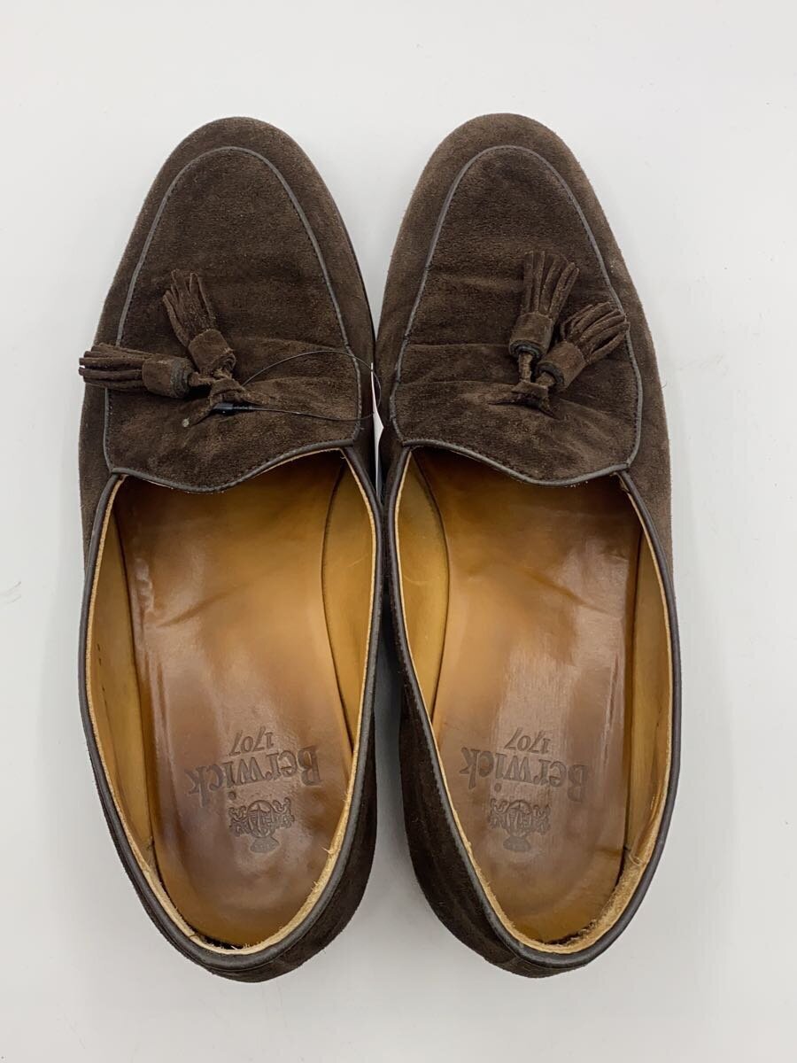 Yahoo!オークション - Berwick タッセル/ローファー/42/BRW/スウェード...