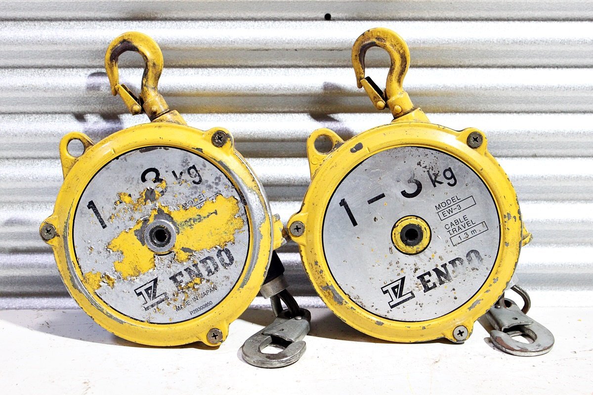 遠藤工業 ENDO スプリングバランサー 1-3kg 1.3m EW-3 2台セット(ハンドツール、大工道具)｜売買されたオークション情報、yahooの商品情報をアーカイブ公開 ...
