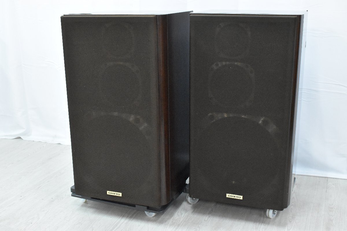 Yahoo!オークション - 3733 中古品 ONKYO オンキョー スピーカー D-77...