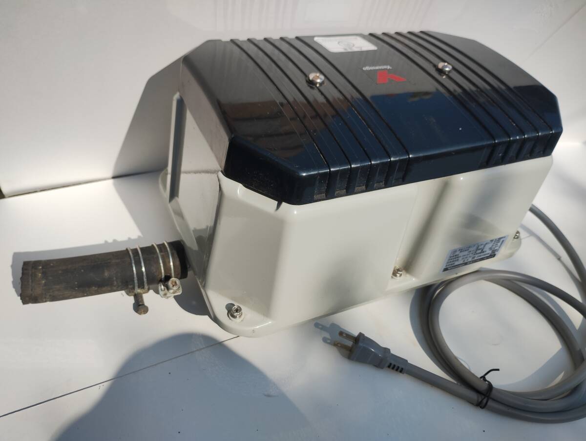 Yahoo!オークション - 安永エアポンプLW-250N 100V 浄化槽ブロワー 250...