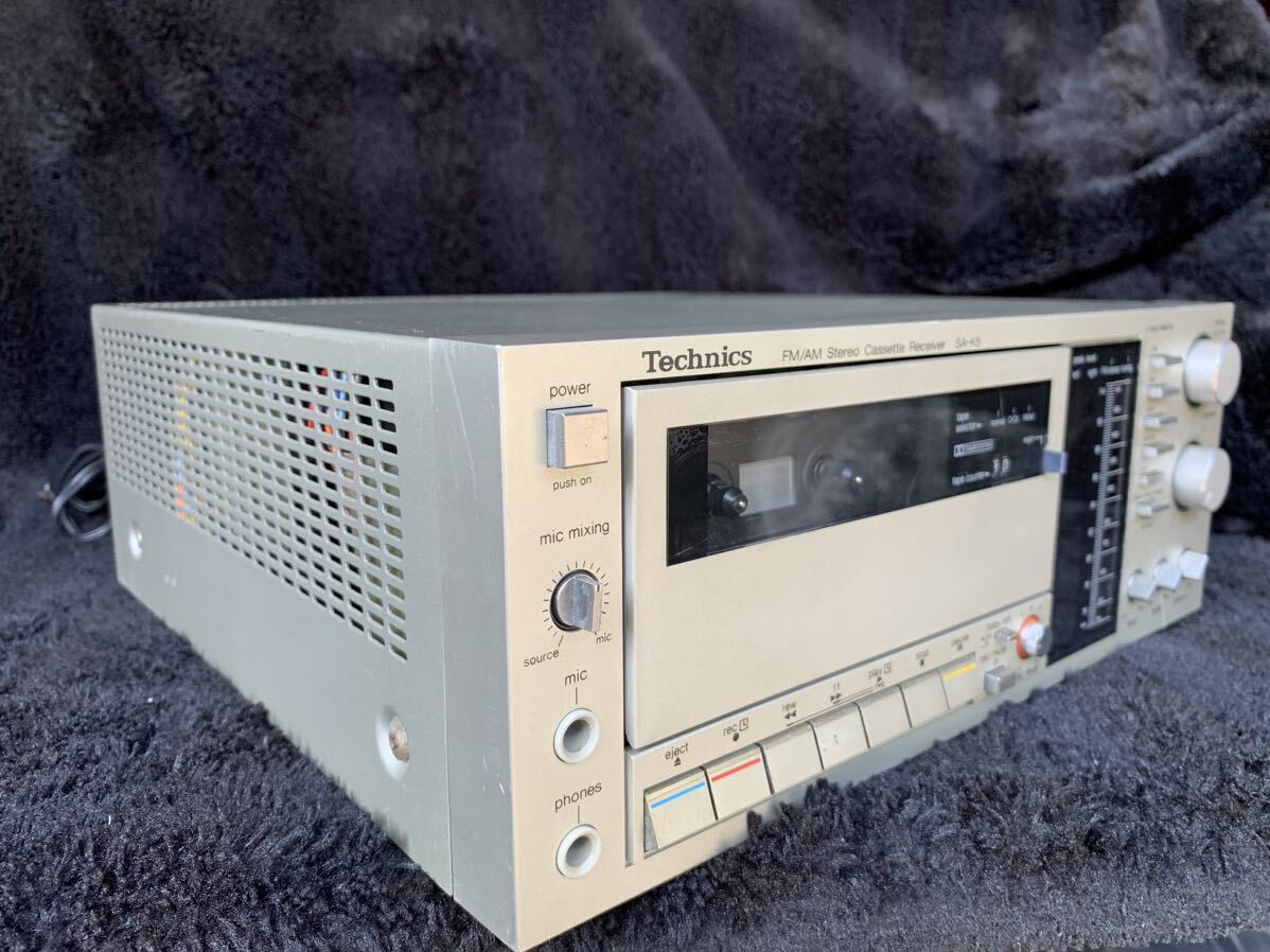 ☆希少 Technics カセットレシーバー SA-K5 テクニクス Used☆ ☆希少 Technics カセットレシーバー SA-K5 テクニクス Used☆