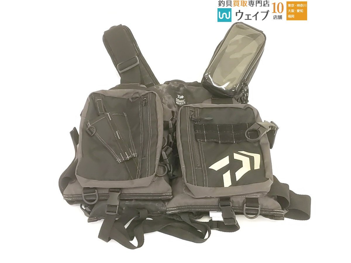 Yahoo!オークション - ダイワ ライトフロートゲームベスト DF-6421 ラ...