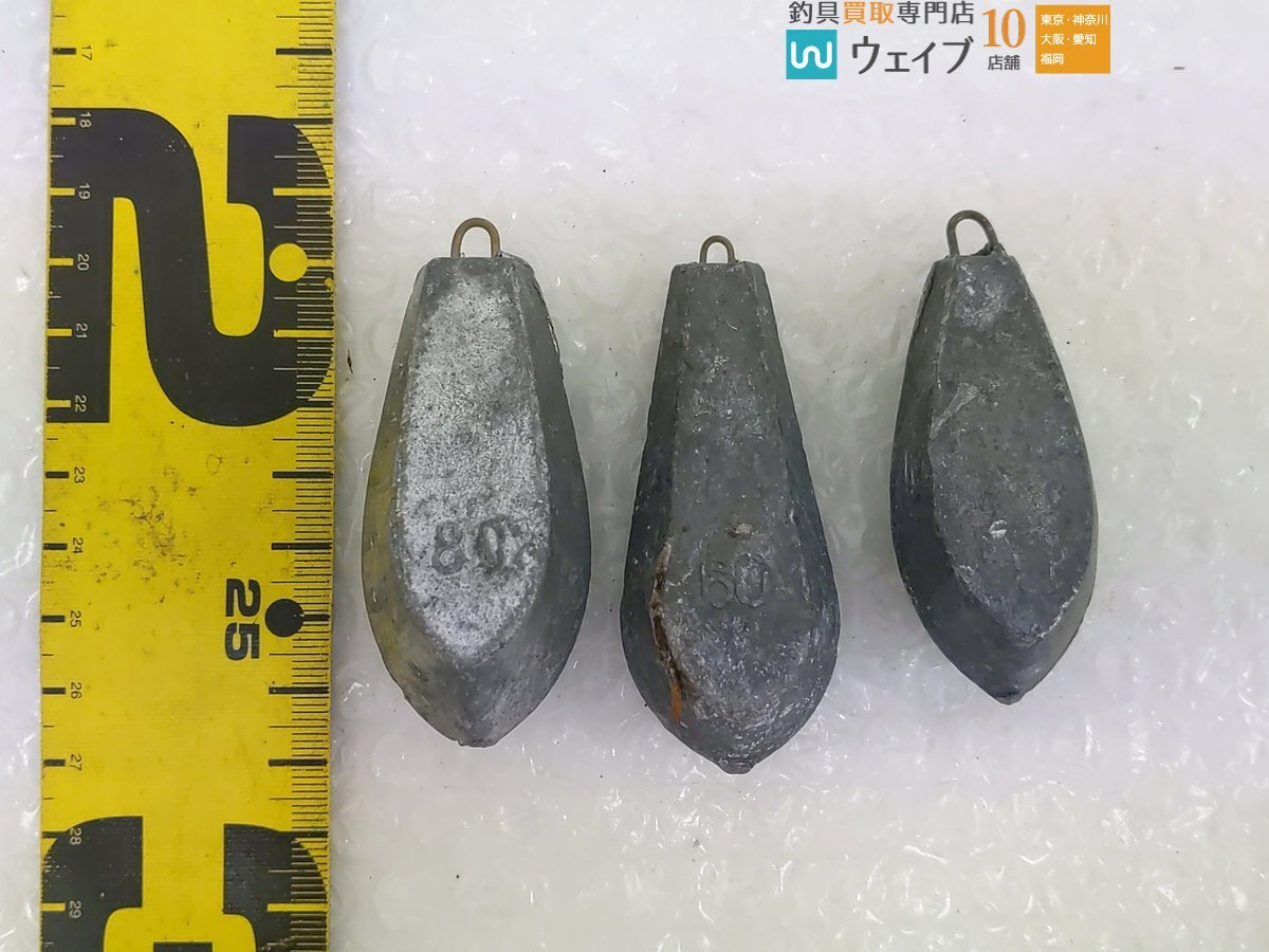 日本代購代標第一品牌【樂淘letao】－六角オモリ、胴突オモリ、丸型、他 60～80号程度 約8kg