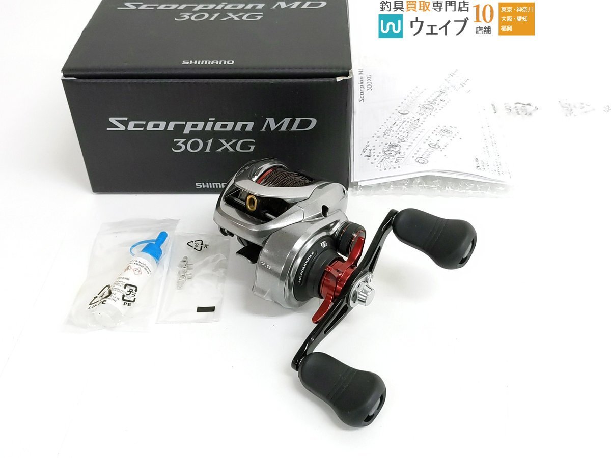 Yahoo!オークション - シマノ 21 スコーピオン MD 301XG 左 美品