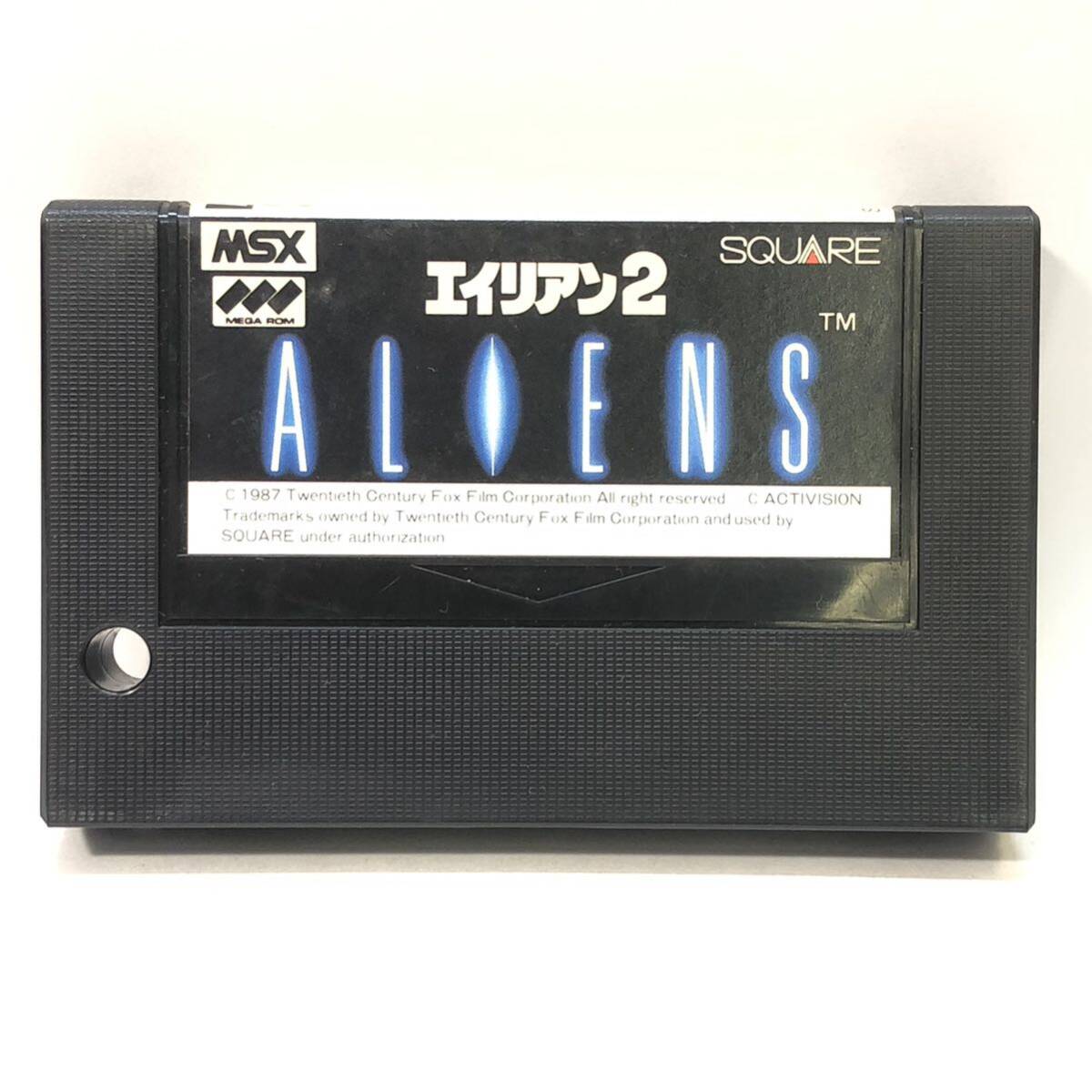 Yahoo!オークション - MSX ソフト エイリアン2 ALIENS レトロゲーム カ...