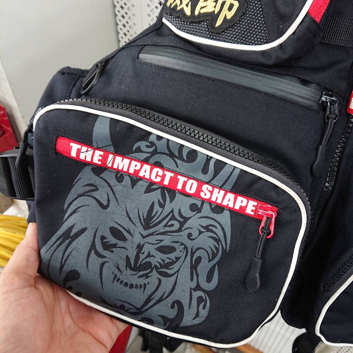 Yahoo!オークション - TSURIMUSHA 釣武者 ライフジャケット サイズL フ...