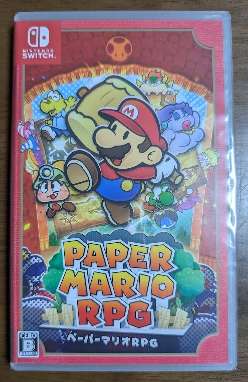 Yahoo!オークション - 【127】【未開封】ペーパーマリオRPG NINT...
