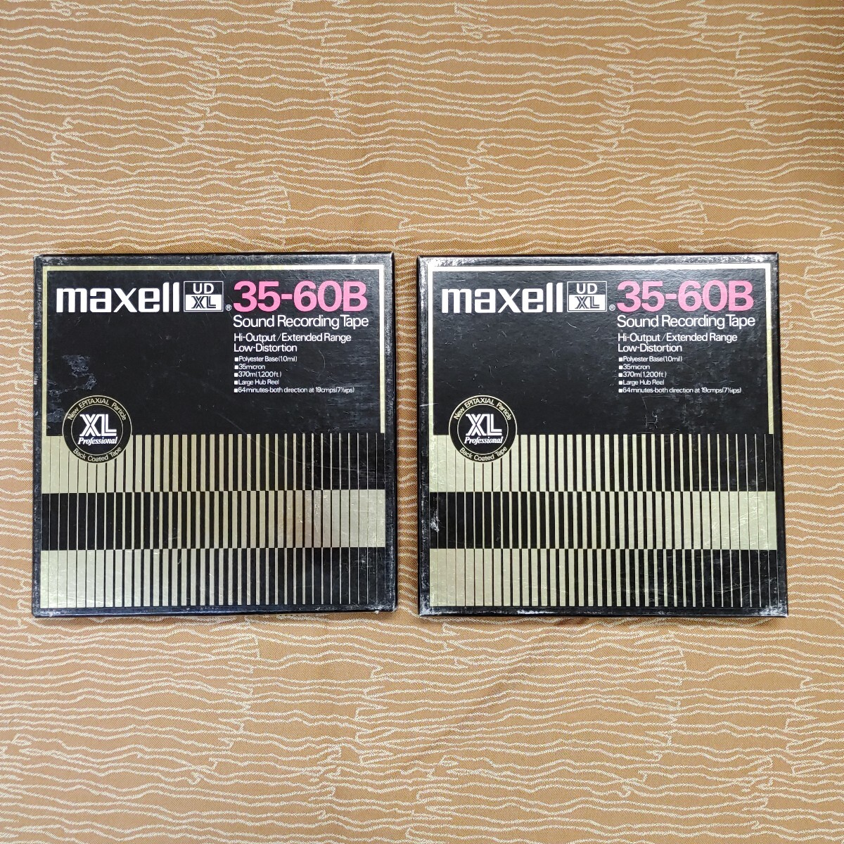 Yahoo!オークション - 【オープンリールテープ maxell 35-60B 2本】ジ...
