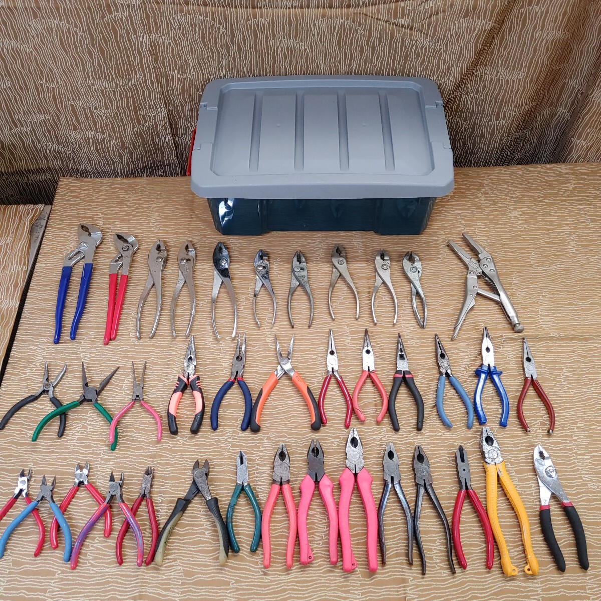Yahoo!オークション - 【ペンチ ニッパー 工具まとめ38個】現状品 工具...