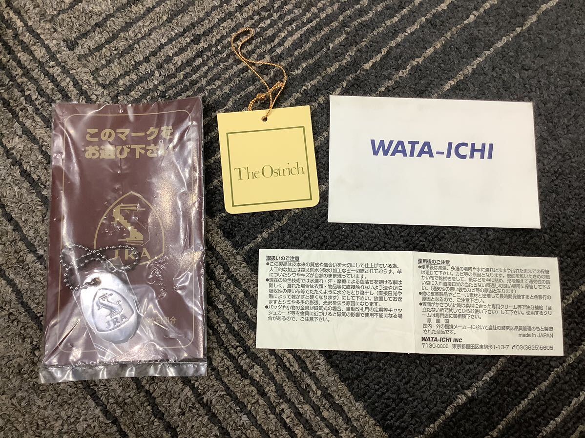 Yahoo!オークション - WATA-ICHI オーストリッチ Ostrich ショルダーバ...