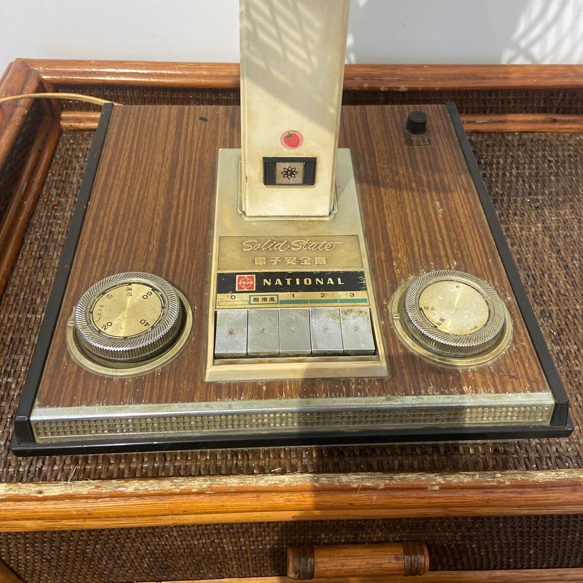 Yahoo!オークション - ナショナル 扇風機 F-30MA 30cm National 昭和レ...