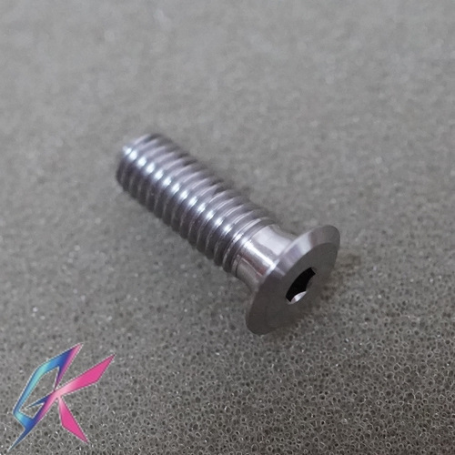 Yahoo!オークション - 64チタンボルト 超低頭 M5x15