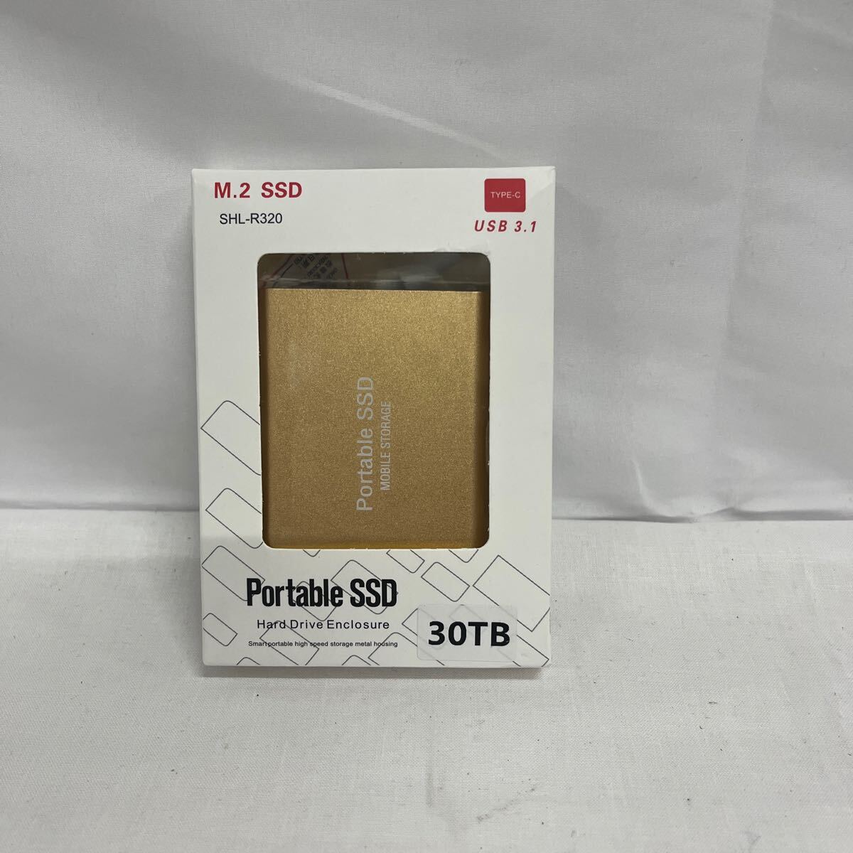 Yahoo!オークション - K ポータブルポータルSSD 30TB TYPE-C USB3.1