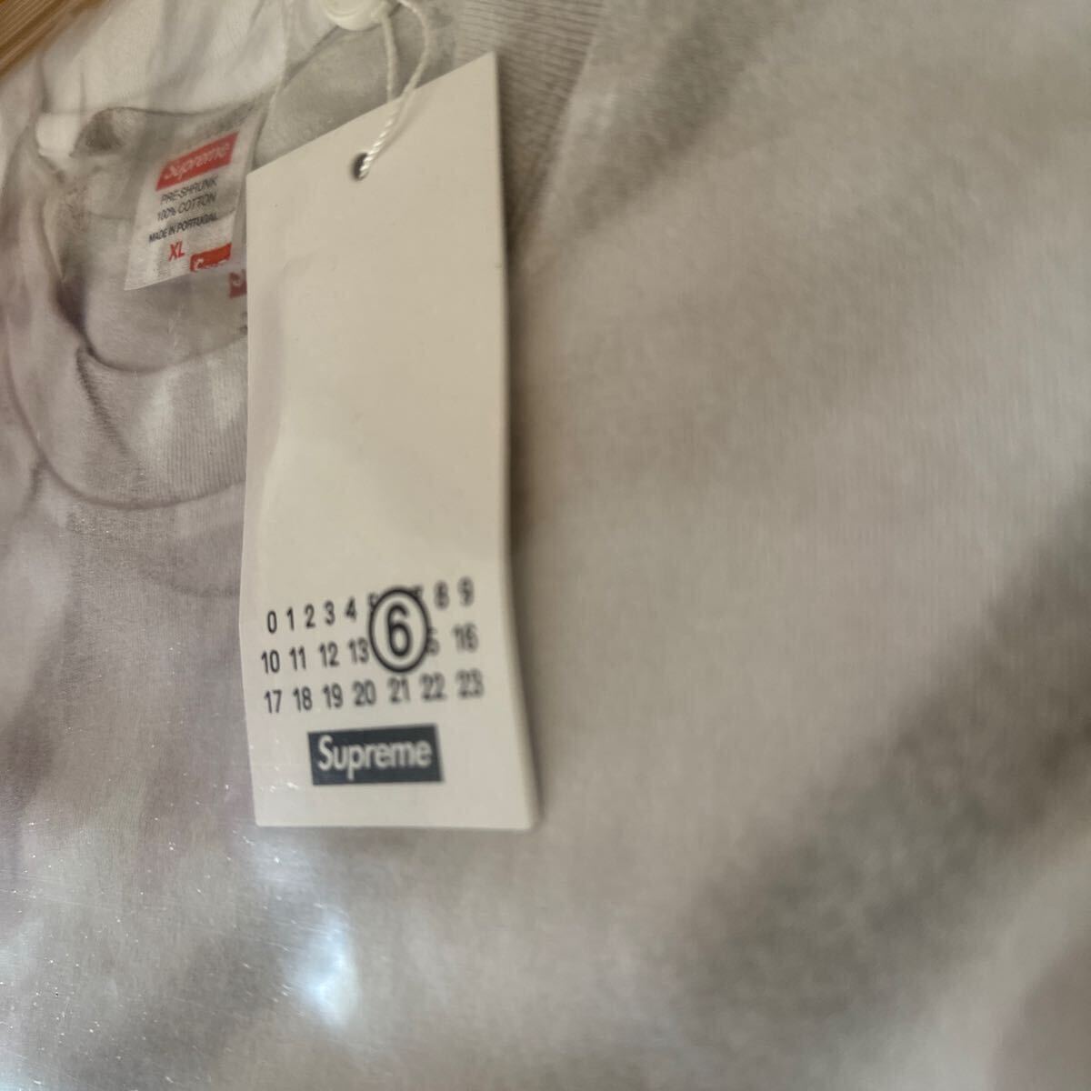 Yahoo!オークション - 2024SS Supreme MM6 Box Logo Tee 白 XL シュプ...