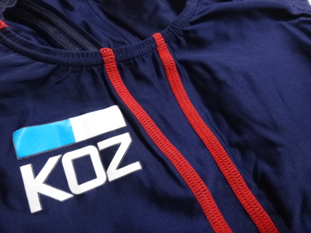 Yahoo!オークション - KOZ（コーズ）競泳水着 / ハイレッグカット Mサ...