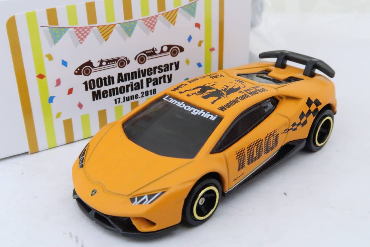 トミカ 100thワンダーランド エンブレム屋根タンポ LAMBORGHINI HURACAN ランボルギーニ ウラカン 箱付 ヨコ(乗用車)｜売買されたオークション情報、yahooの商品情報 ...