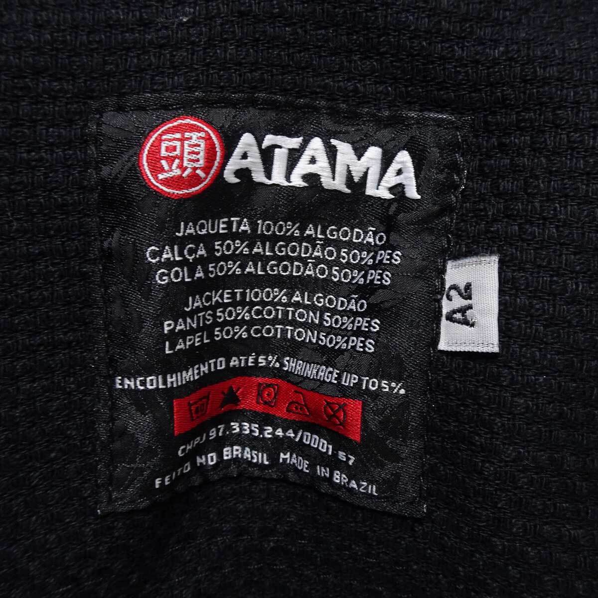 Yahoo!オークション - [上下セット] ATAMA ブラジリアン BJJ 柔術衣 頭...