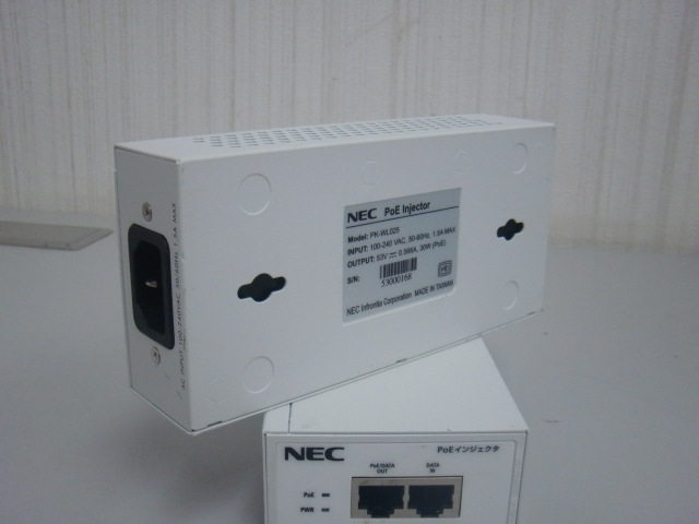 Yahoo!オークション - 2台セット NEC POE Injector/POEインジェクター...